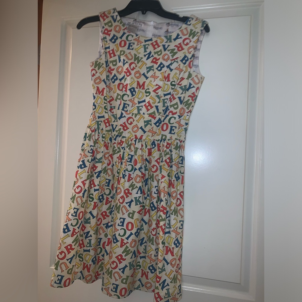 Alphabet Teacher Dress - Gem